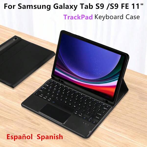 Spanish Track Pad Keyboard Case Compatible With Samsung Galaxy Tab S9 ...