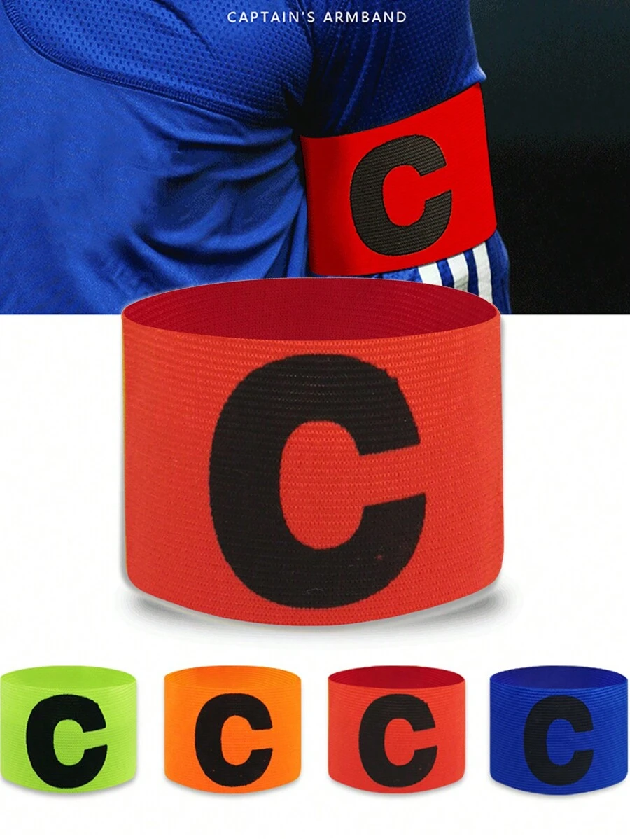 1pc Sports Competition Captain Arm Band With C Logo, Safety Officer ...