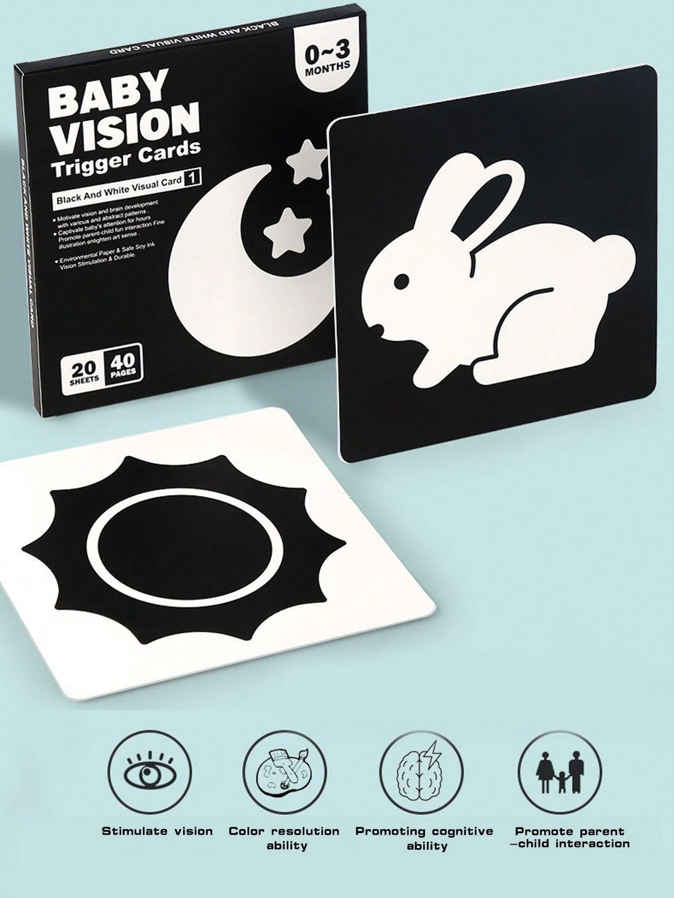 Black And White Vision Card | SHEIN USA