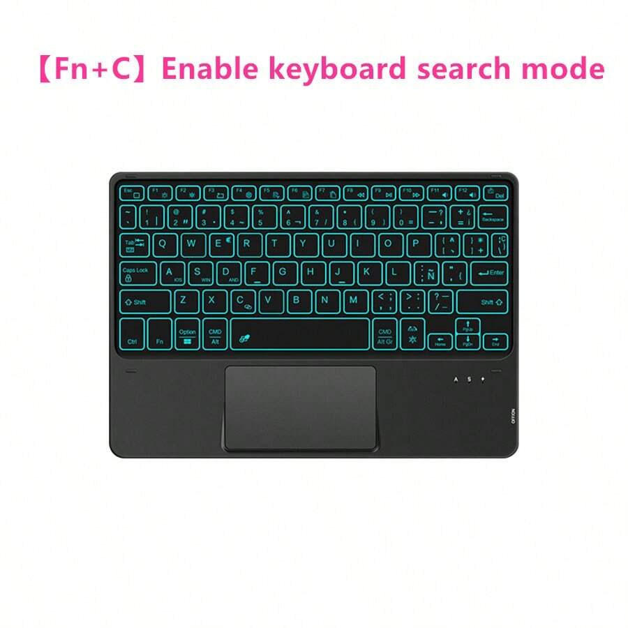 Backlit TrackPad Keyboard Case For Galaxy Tab S6 Lite 10.4 Inch P610 ...