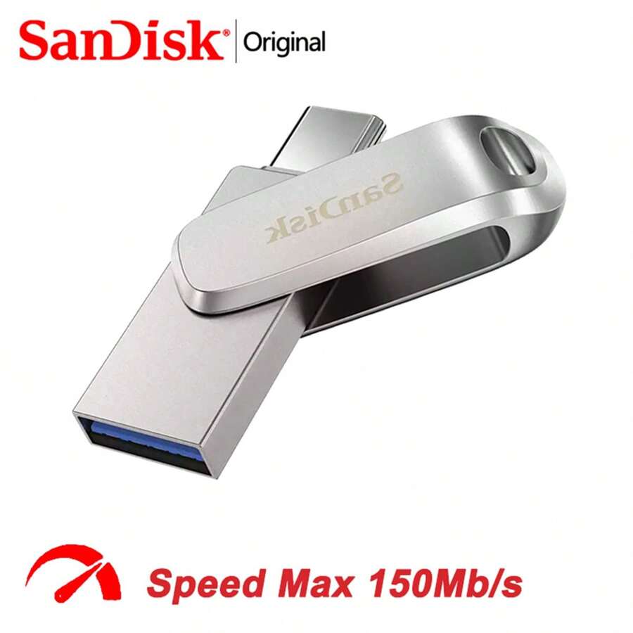 SANDISK Sandisk Type C OTG USB Flash Drive 128GB Pendrive 128GB 64gb 32gb 256gb 512gb 1TB Pen ...