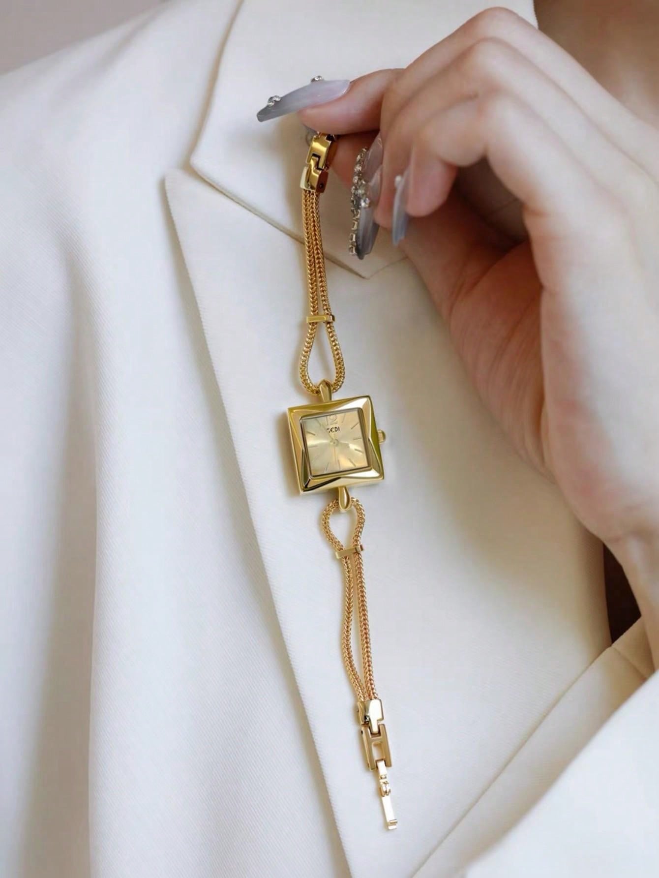 1 Pieza Reloj Elegante Vintage De Cuarzo Con Pantalla De Esfera ...