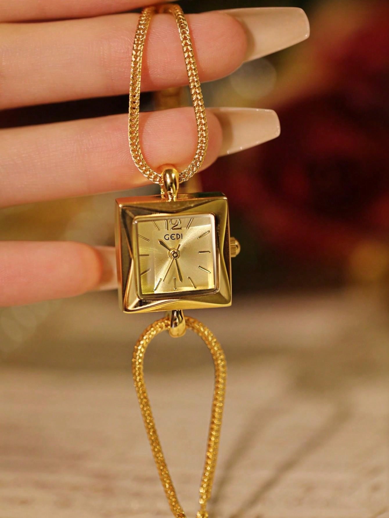 1 Pieza Reloj Elegante Vintage De Cuarzo Con Pantalla De Esfera ...