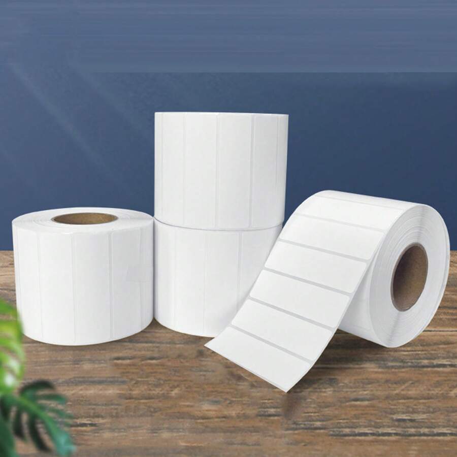 3000pcs Self-Adhesive Thermal Sensitive Non-Drying Sticker Label Paper ...