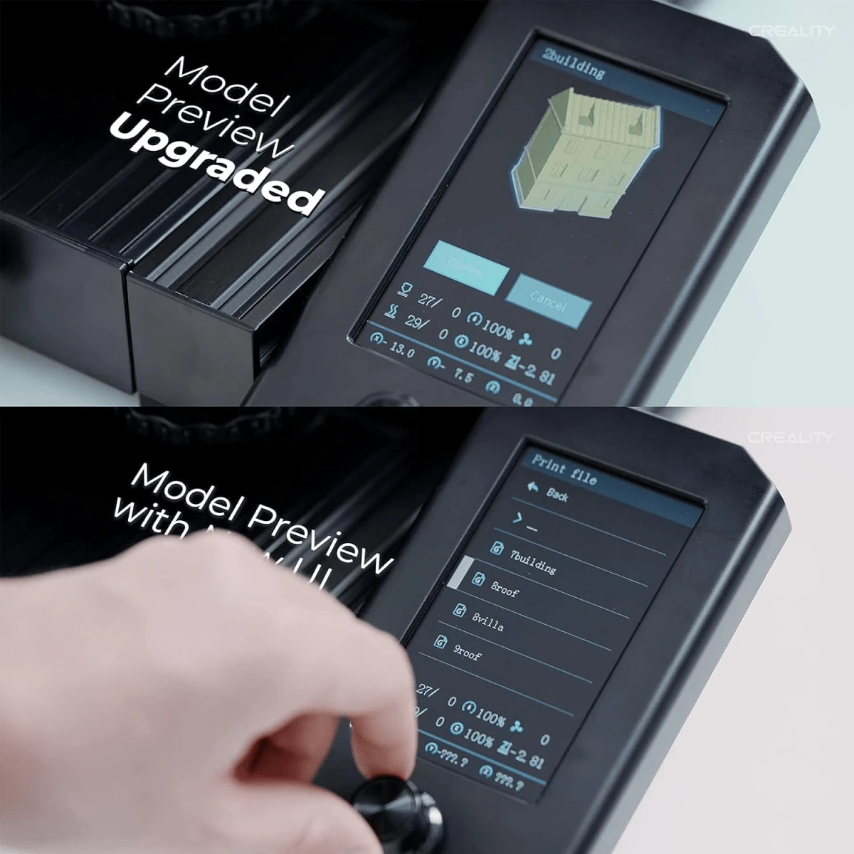 Official Creality Ender 3 V2 Neo 3D Printer with CR Touch Auto Leveling Kit PC Spring Steel ...