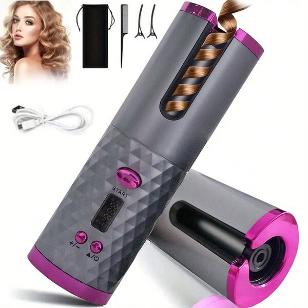 Cordless Automatic Hair Curler | SHEIN USA