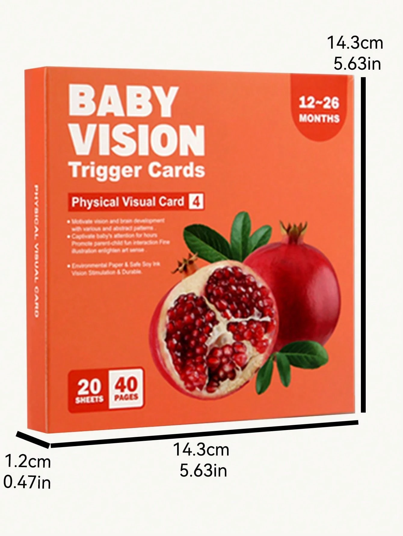 Baby Black And White Flash Cards - Newborn Infant Early Education ...