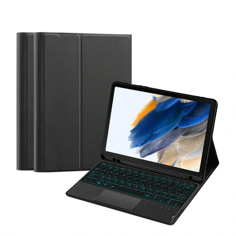 Backlit Arabic TrackPad Keyboard Case Book Cover Compatible With ...