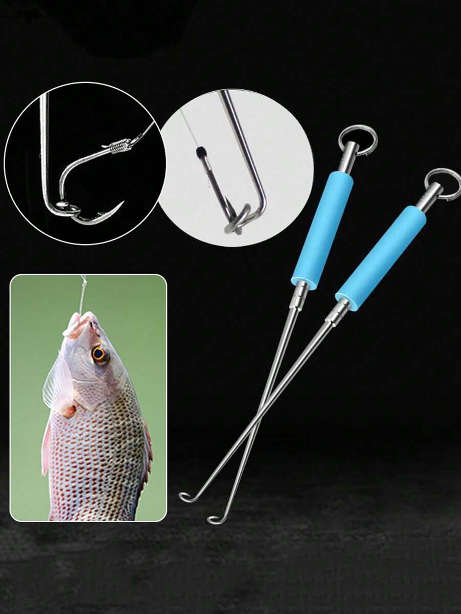 Stainless Fish Hook Remover Extractor Tool For Fishing Safety Fishing ...