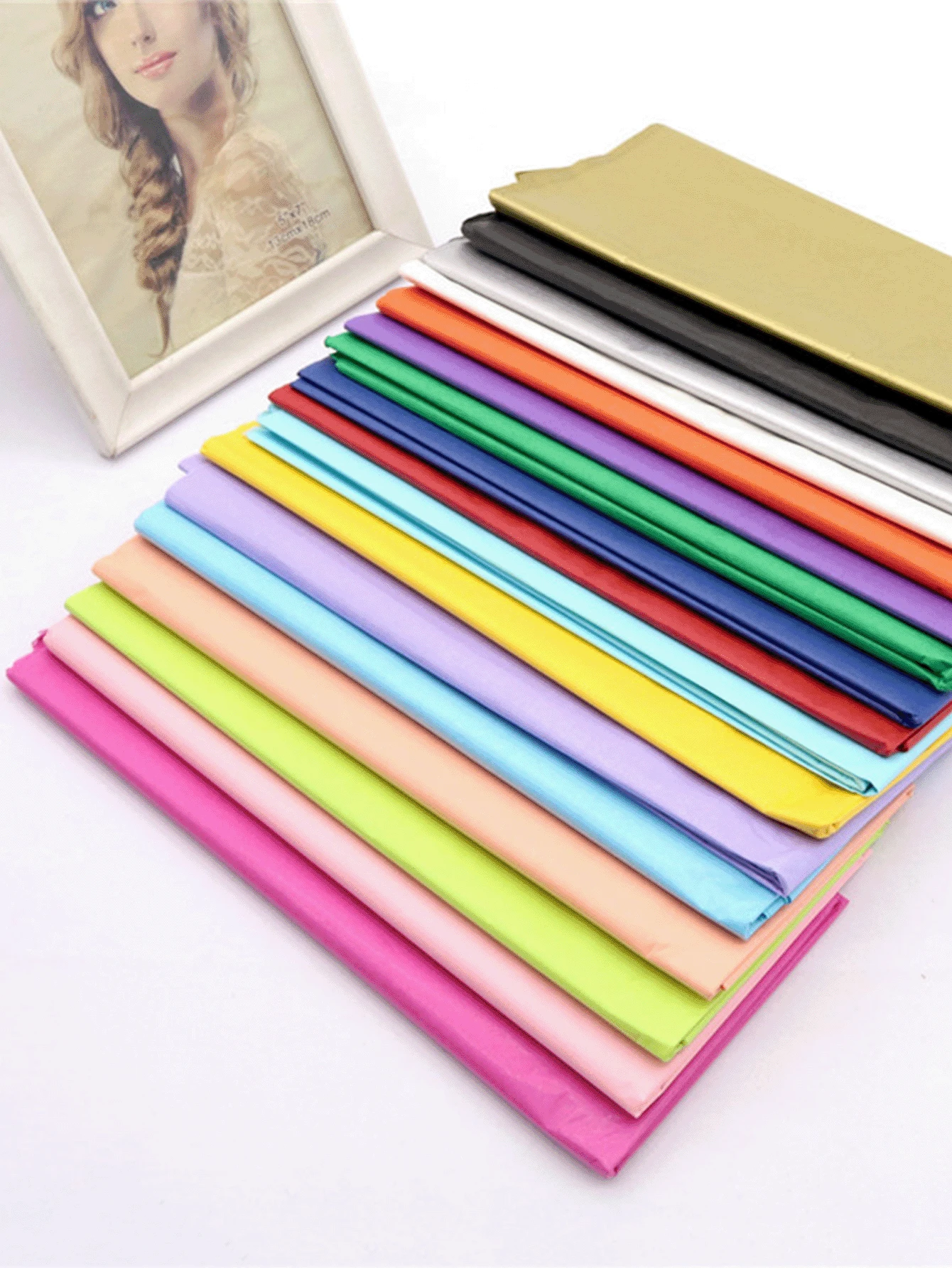 10 Sheets Colored Snow Pear Paper, Dotted Copy Paper, Craft Wrapping ...