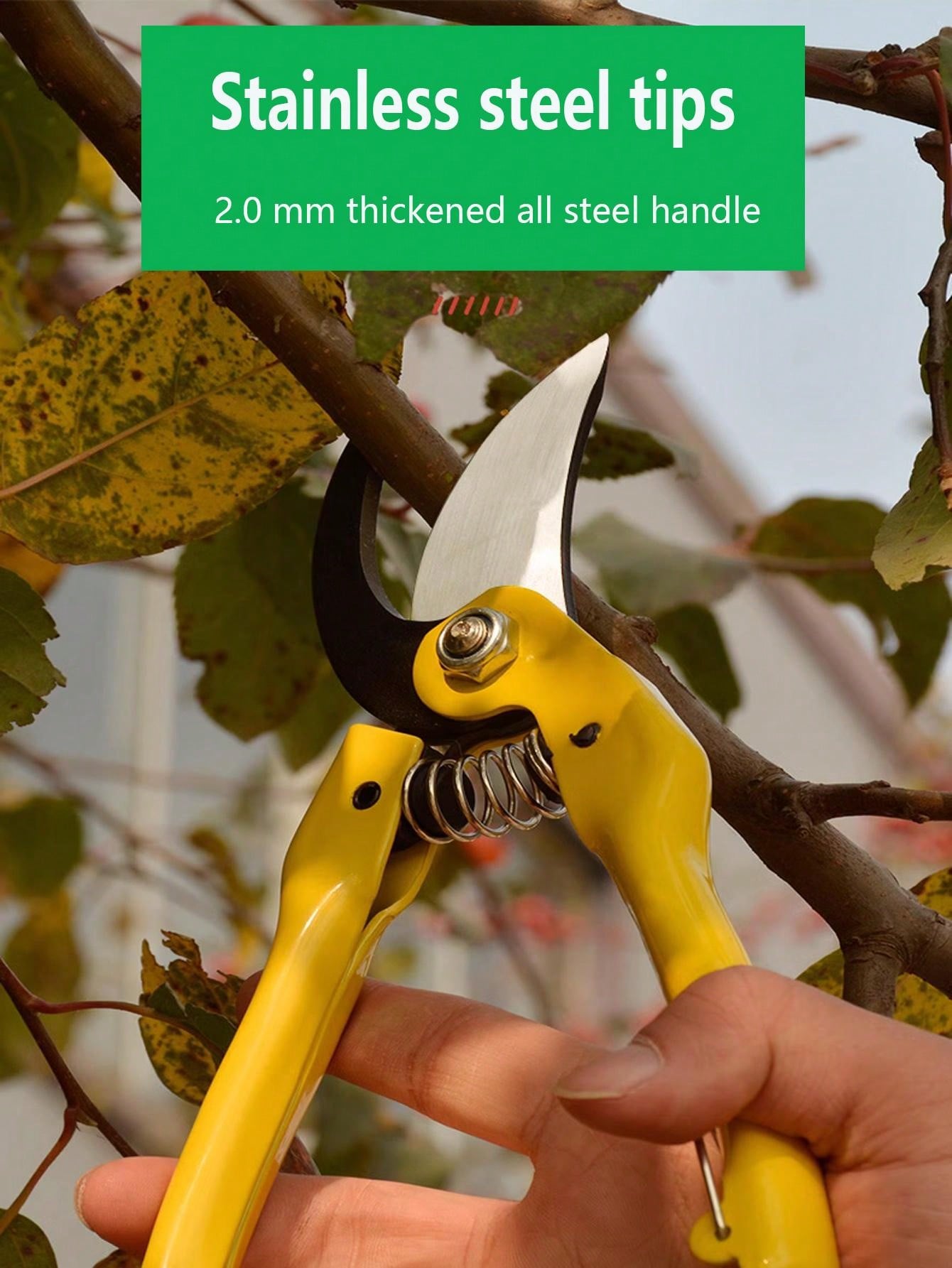 Gardening Pruning Shears For Branches, Multifunctional Heavy Duty Tree ...