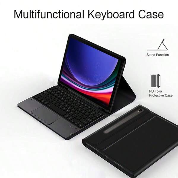 Spanish Track Pad Keyboard Case Compatible With Samsung Galaxy Tab S9 ...