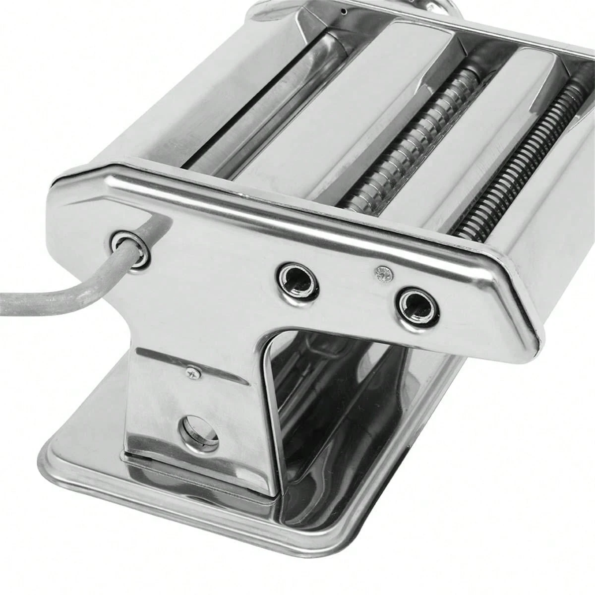 Pasta Maker,Stainless Steel Pasta Roller Machine,Dual-Blade Manual ...