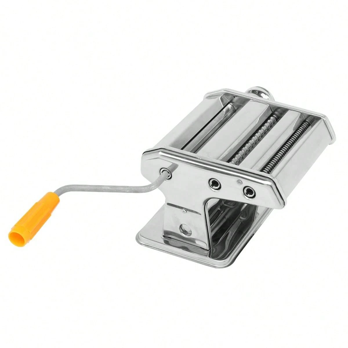 Pasta Maker,Stainless Steel Pasta Roller Machine,Dual-Blade Manual ...
