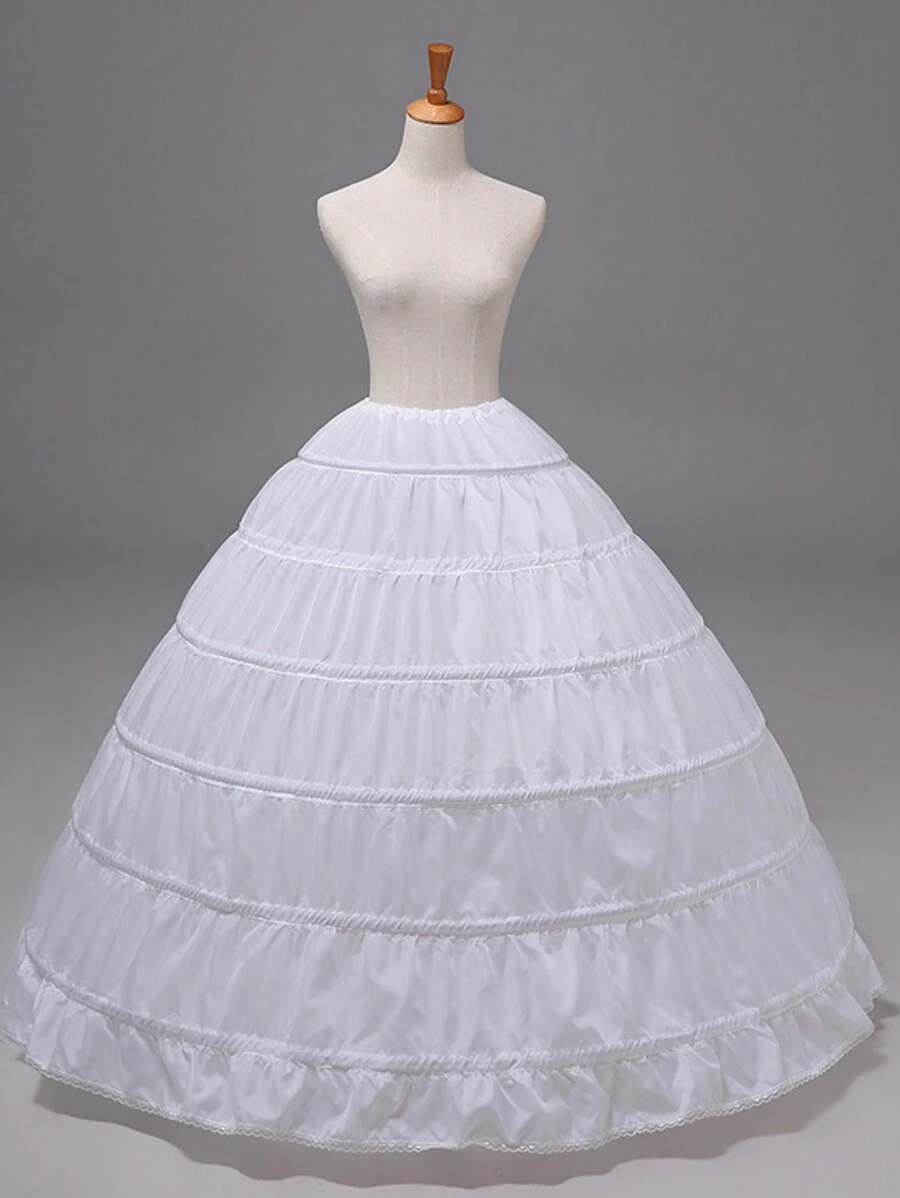 1pc Adult's Single Steel Ring Two Layer Hard Mesh Waist Cincher A-line ...