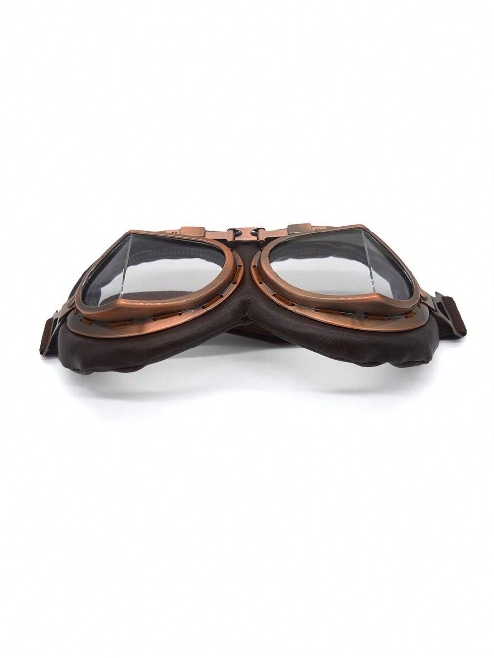 Evomosa Vintage WWII Pilot Flying Goggles Outdoor Sports Goggle Glasses ...