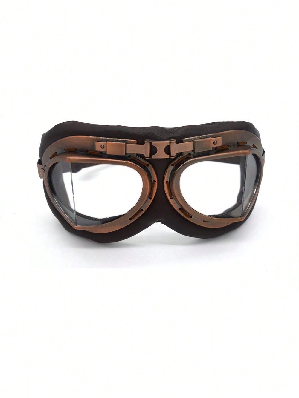 Evomosa Vintage WWII Pilot Flying Goggles Outdoor Sports Goggle Glasses ...