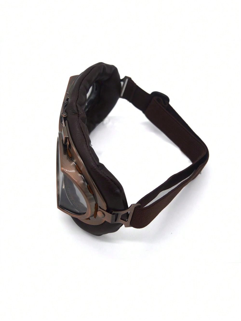 Evomosa Vintage WWII Pilot Flying Goggles Outdoor Sports Goggle Glasses ...