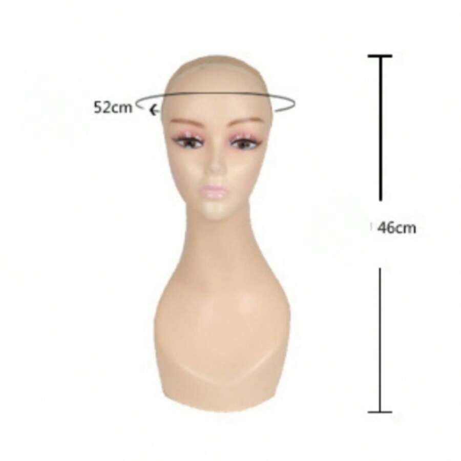 Wig Head Model, Half Body Mannequin Head, Female Display Head For Wigs ...