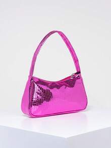 Bolso de hombro con estilo del milenio Y2K, color caramelo, cartera de ...