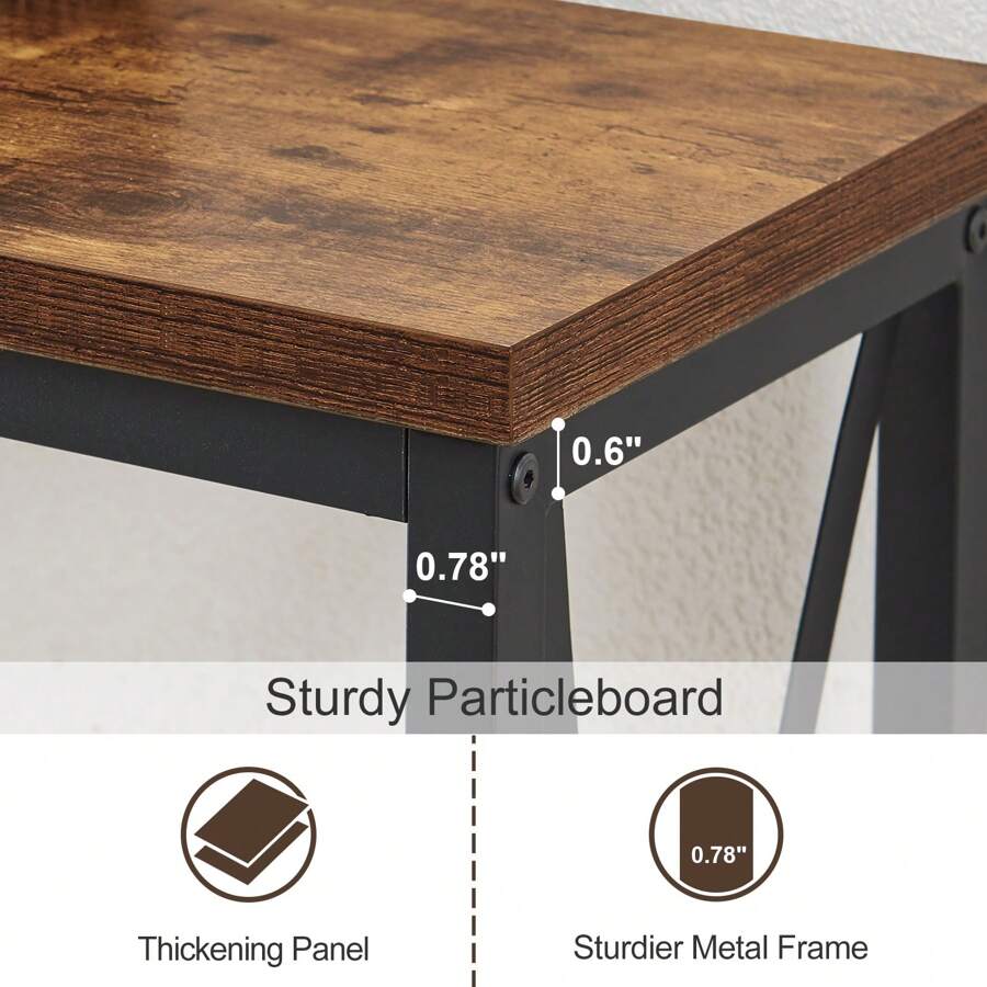 SUPERJARE 70 Inch Console Table with Outlet, Extra Long Sofa Table ...