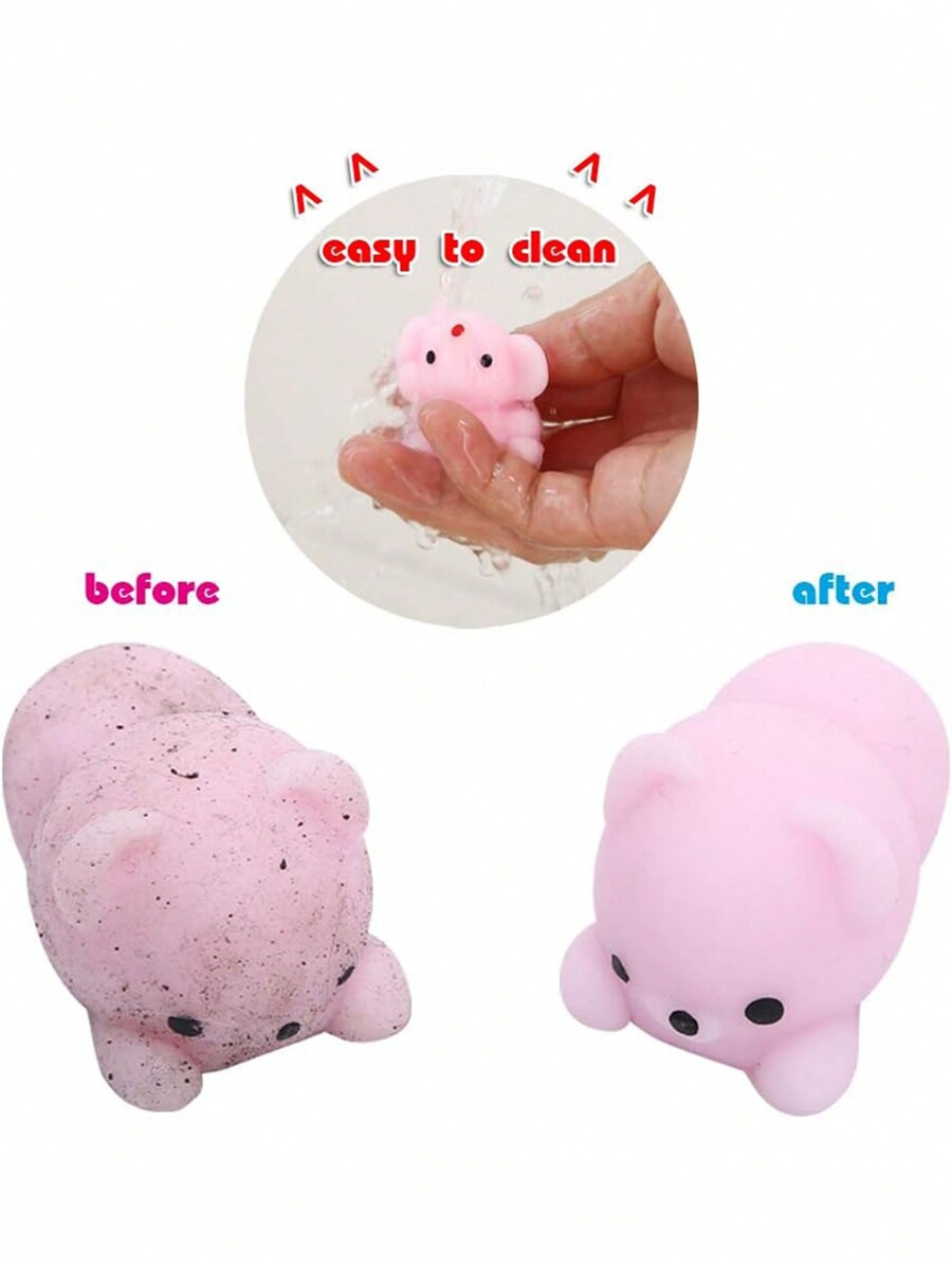 20 Packs Squishes Mochi Squishy Toys Glow in The Dark Party Favors ...