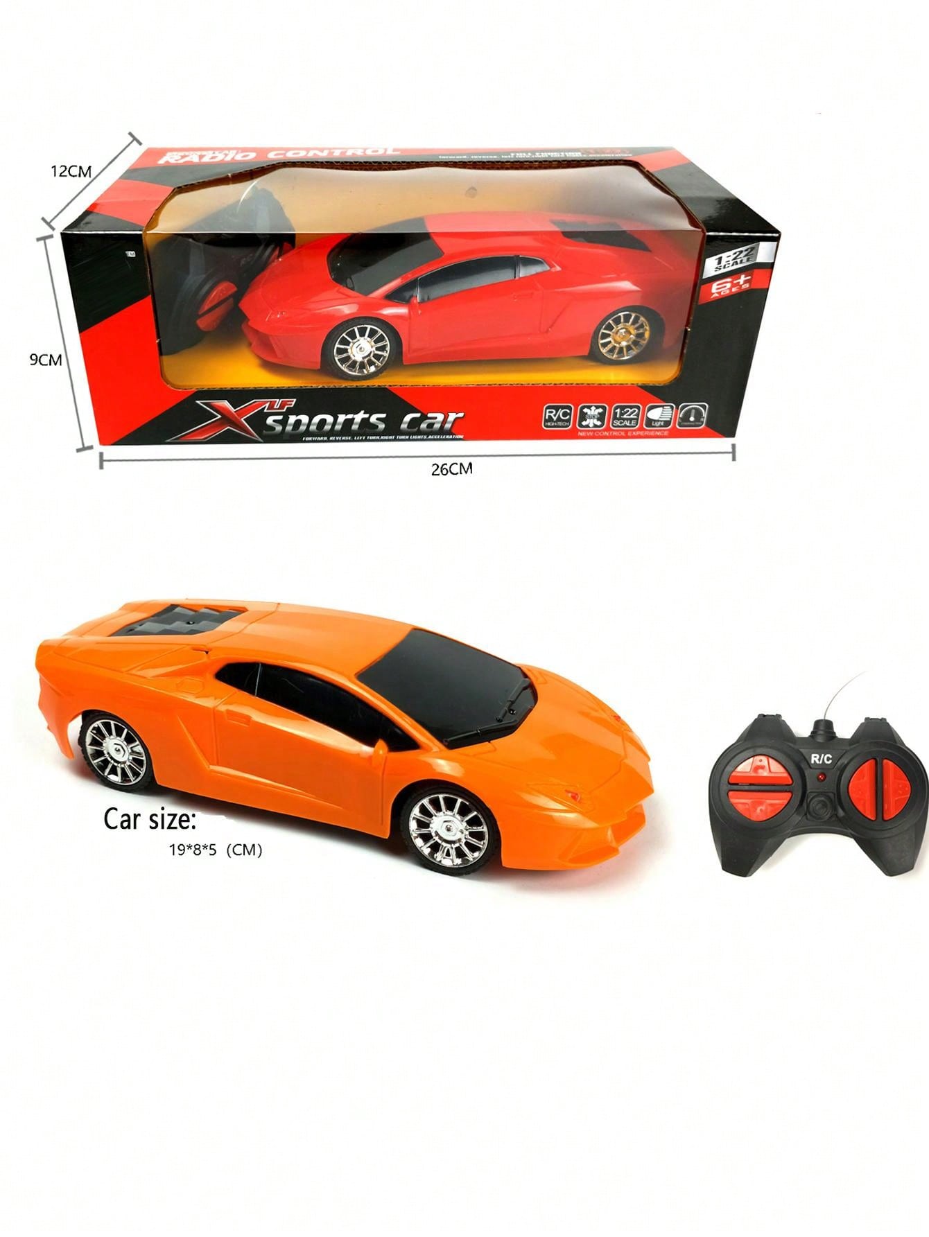 Simulation Rc Car Four-way Remote Control Lamborghini Racing Car Toy ...