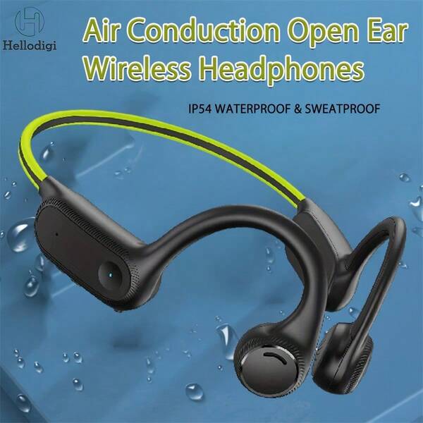 Air Conduction Open Ear Wireless Headphones Headphones With Noise ...