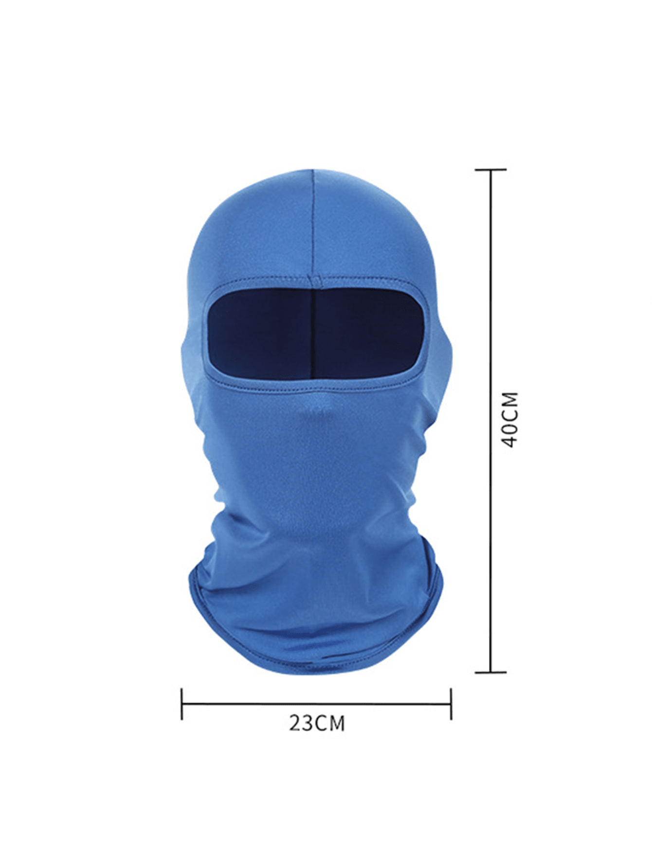 1pc Sun Protection Head Cover For Men, Ice Silk Riding Mask With Ear ...