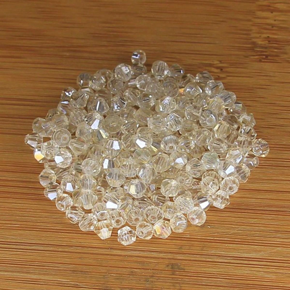 4mm Pointed Multifaceted Bead Basic Jewelry Making Component | SHEIN USA