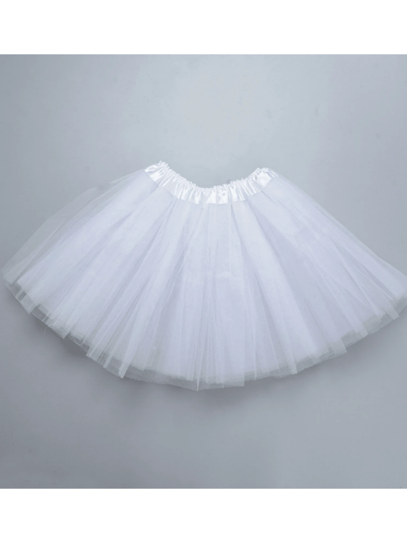 1pc 4 Layers Tulle Skirt With Inner Lining For Women Perfect For ...