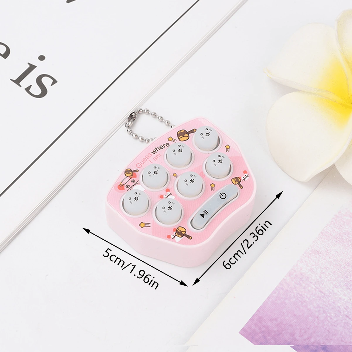 Fidget Toys Whack A Mole Game Decompression Toy Keychain Kids Simple ...