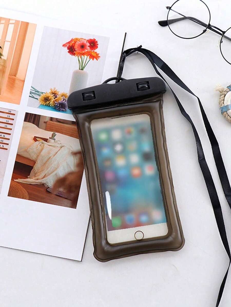 1pc Mobile Waterproof Bag Airbag Mobile Phone Case Touchable Screen ...