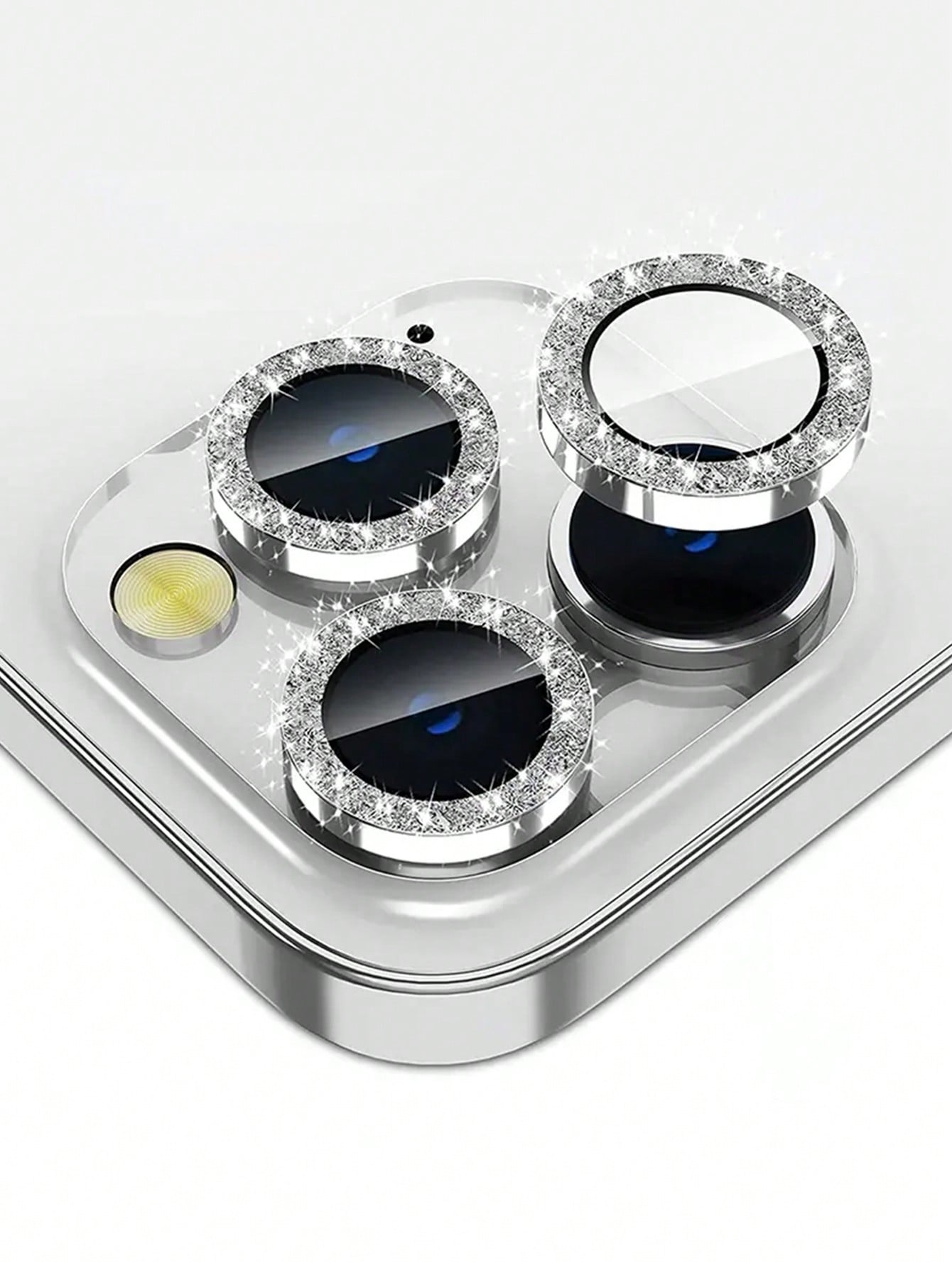 compatible with Apple's camera cover glitter lens protector