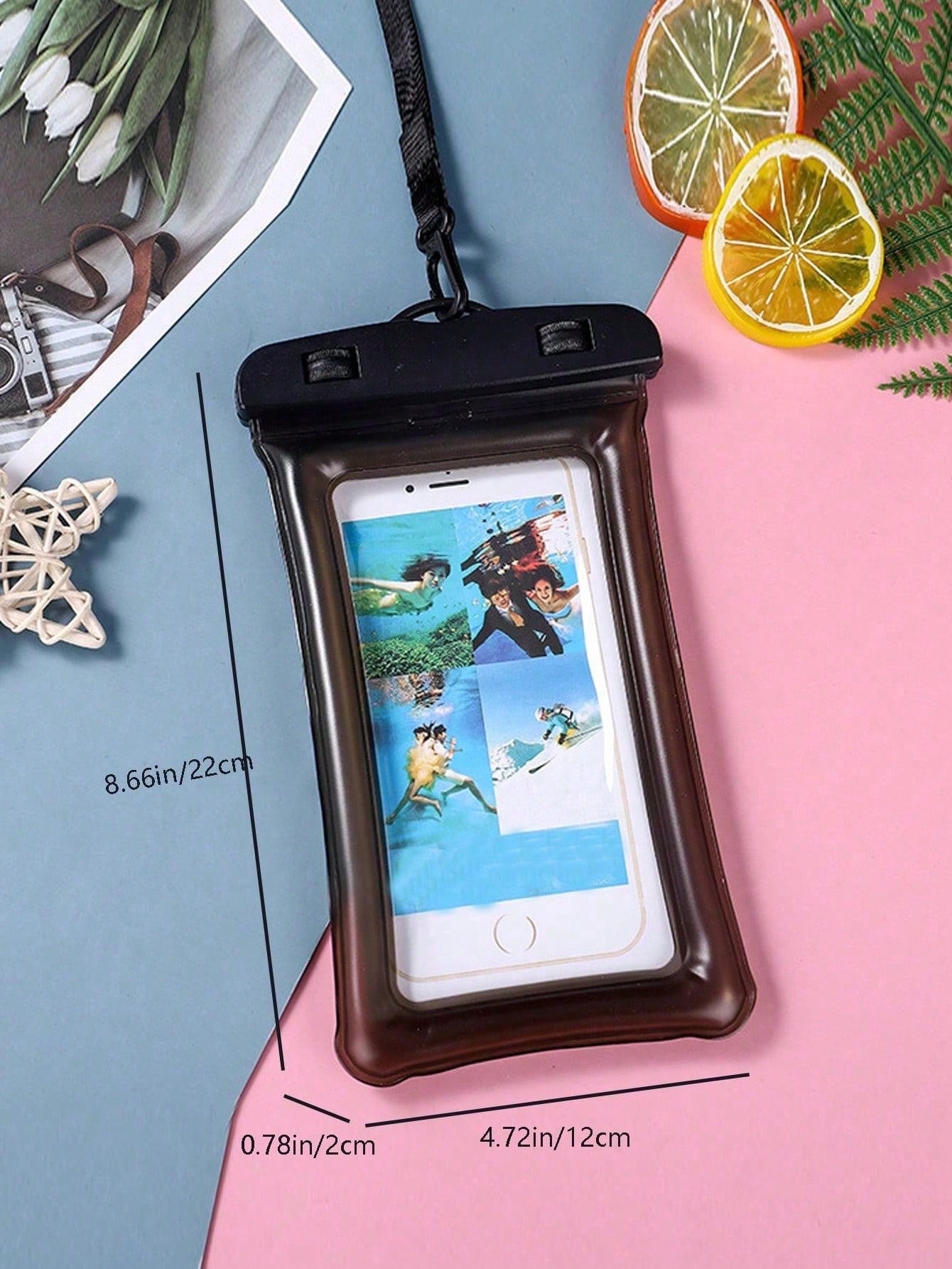 1pc Mobile Waterproof Bag Airbag Mobile Phone Case Touchable Screen ...