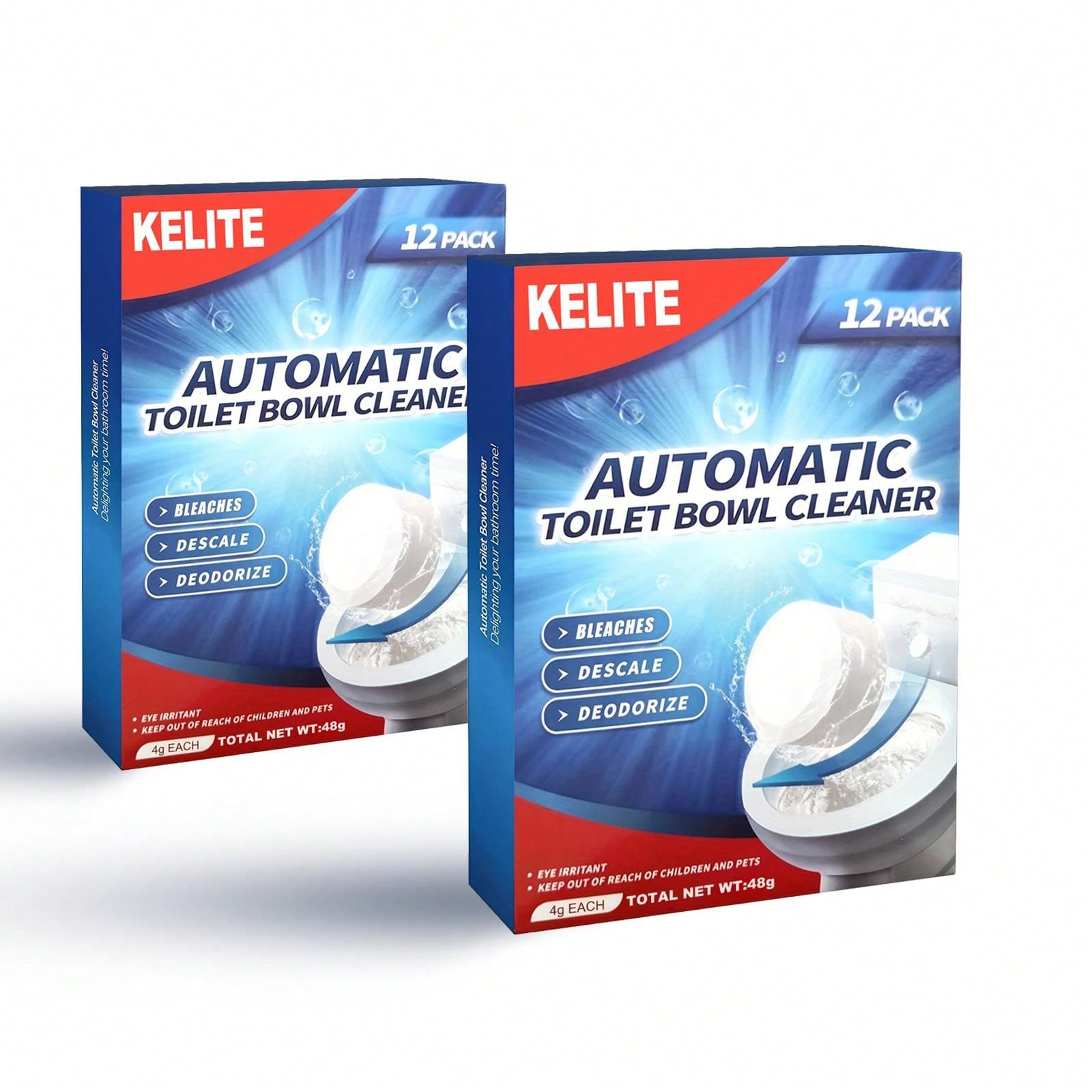 12 Packs,Toilet Bowl Cleaner, Toilet Cleaning Block, Toilet ...