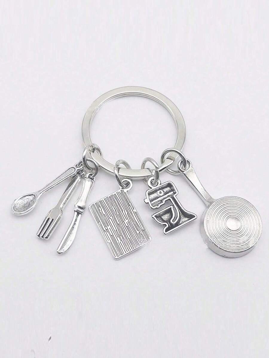 Key Chains For Car Keys, Cooking Keychain Home Cooking Key Ring Fried ...