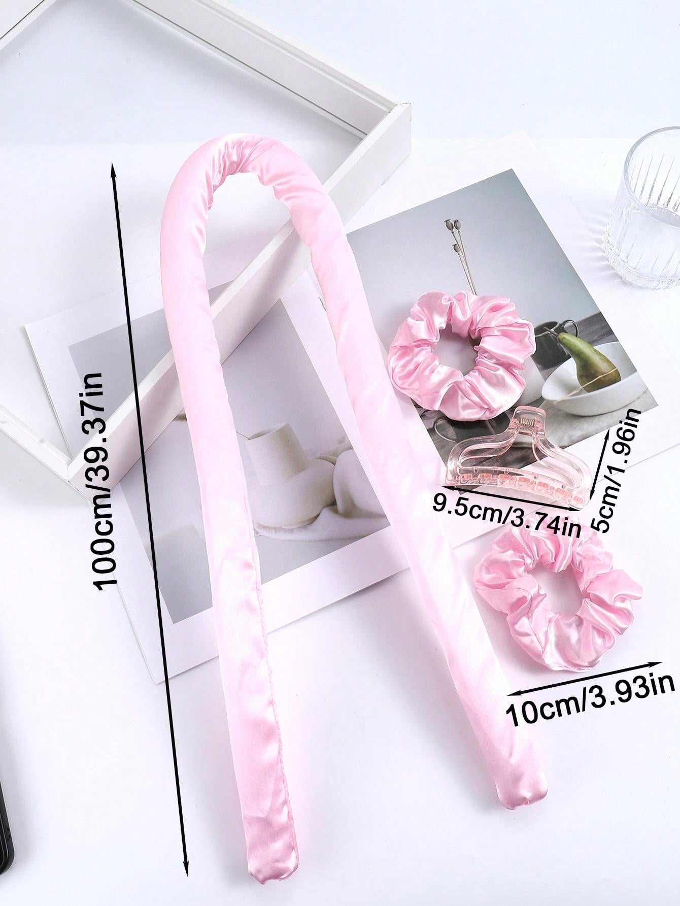 4 Piezas/set Kit De Peinado Para Rizar El Cabello Hechos A Mano Sin ...