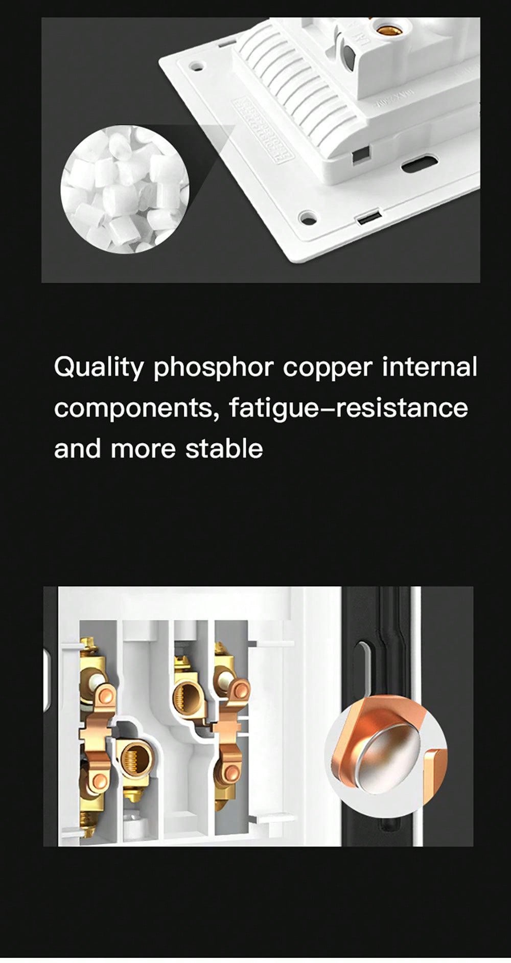 1-gang 3-outlet Universal International Socket | SHEIN EUR