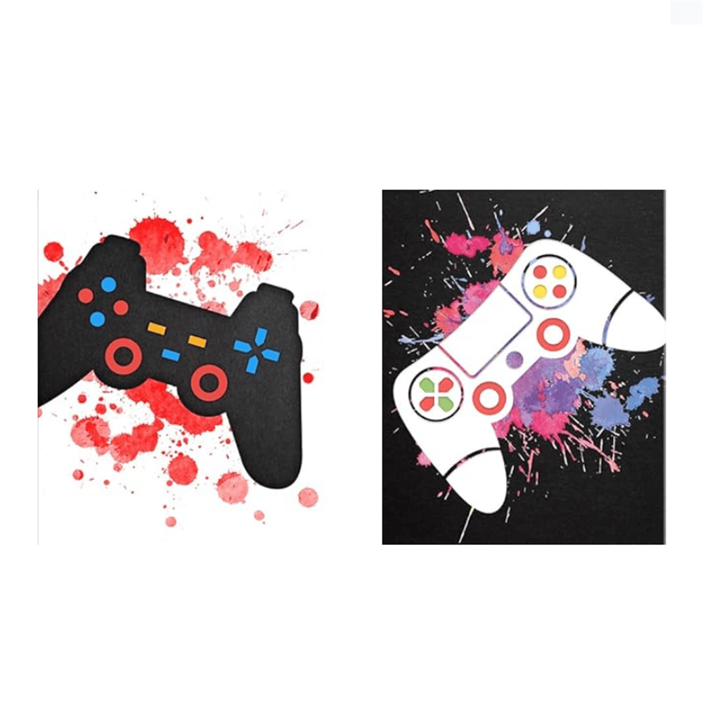 Game pad Posters Video Game Controller Prints Wall Art Gaming Posters ...