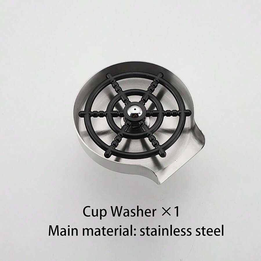 A Set Of G1/2 High Pressure Kitchen Sink Automatic Glass Rinser Glass ...