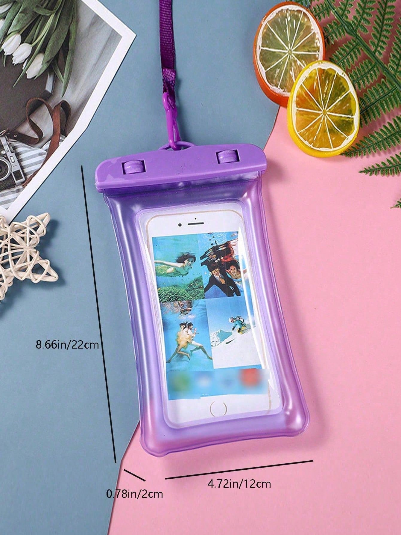 1pc Mobile Waterproof Bag Airbag Mobile Phone Case Touchable Screen ...