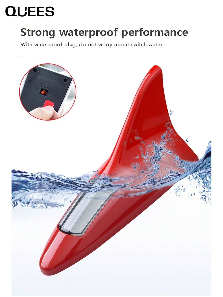 1pc Solar Powered Shark Fin Toy | SHEIN USA