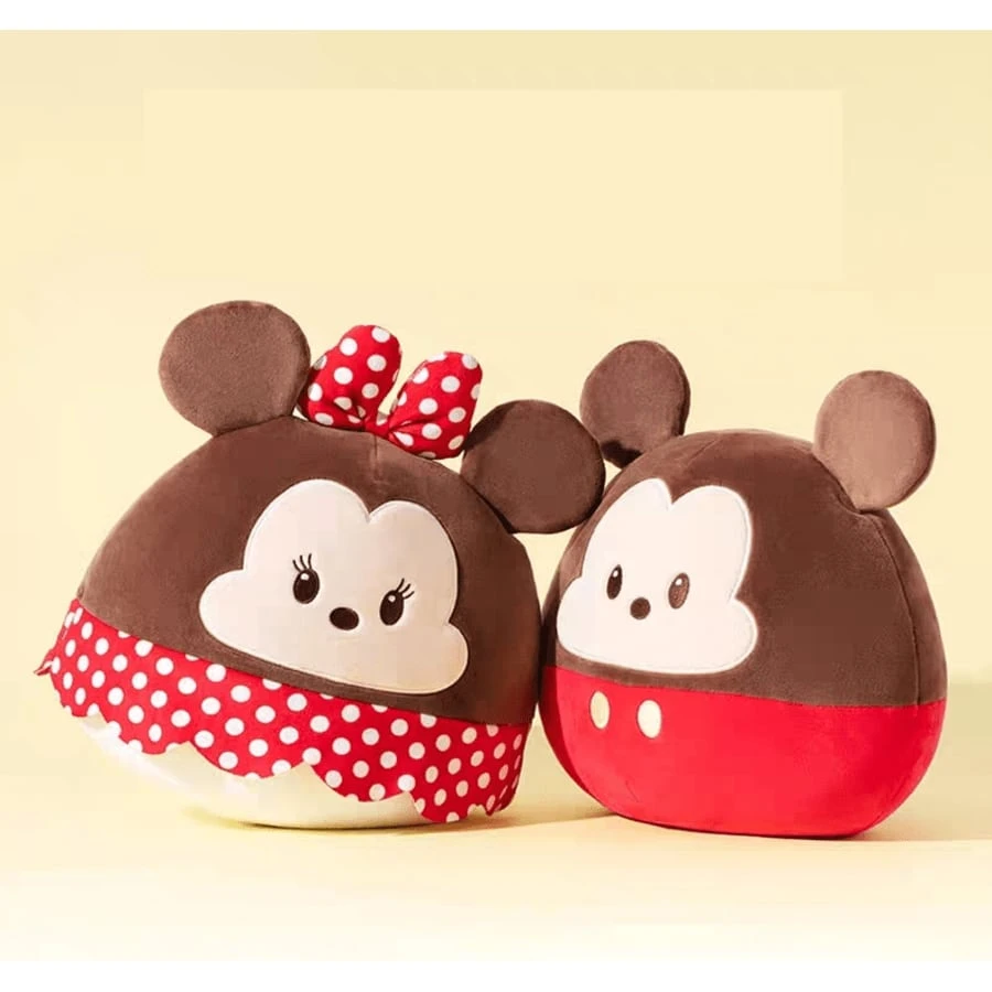 Miniso Disney Classic Series Pillow, Retro Minnie Plush Doll Pillow ...
