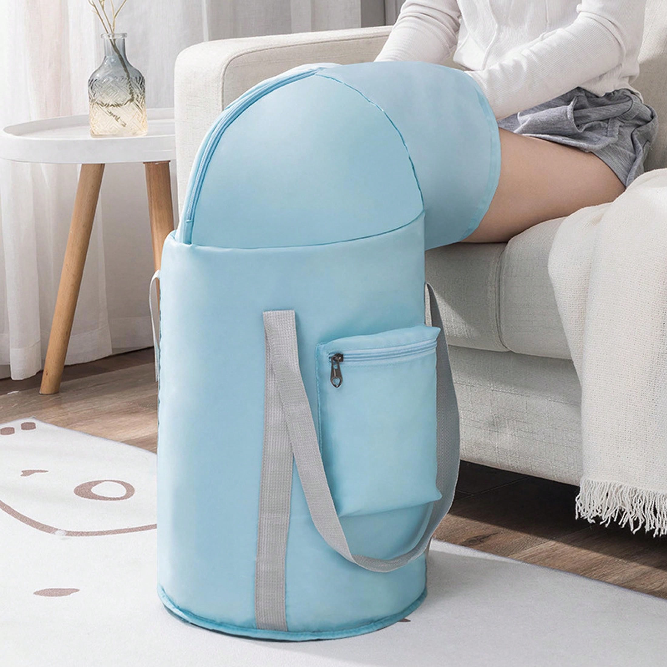 Portable Foldable Foot Soaking Tub With Knee Protection & Steam ...