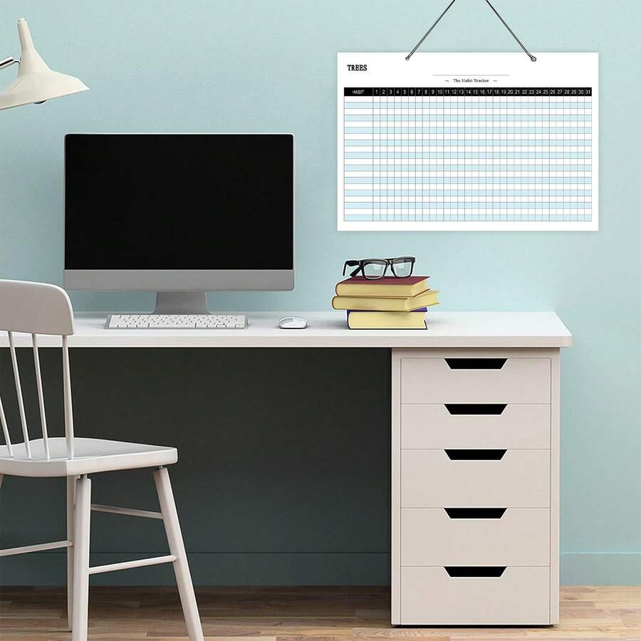 BUBU Monthly Wall Calender Planner Time Management Notepad Efficiency ...