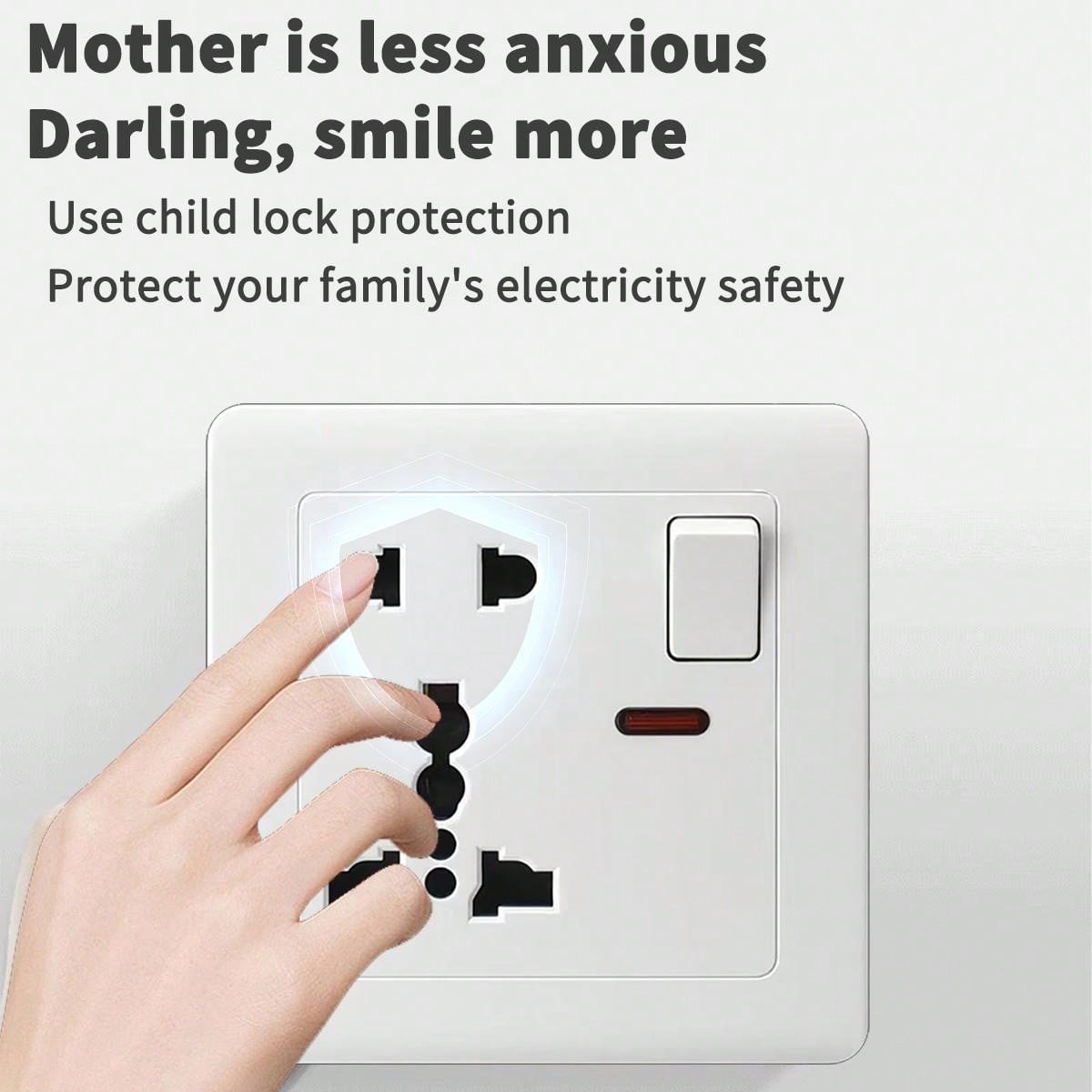 5 Holes Power Socket With Switch | SHEIN USA