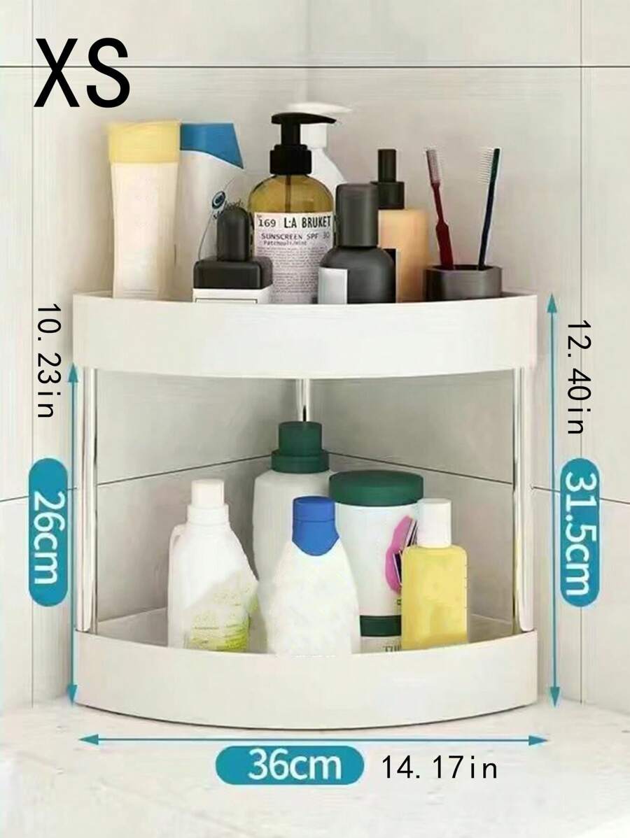 1pc Multi-layer Stainless Steel Material Drain-blue Design Storage Rack ...