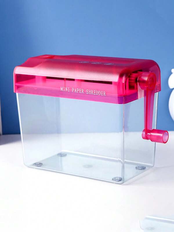 A Manual Shredder Office Mini Household Manual Small Paper Shredding ...