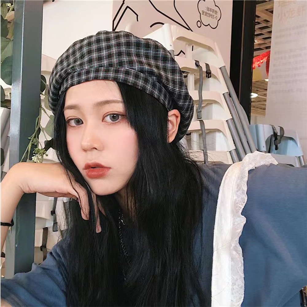 Vintage & Candy Colored Beret, Fashionable & All-matching Cap, No Brim ...